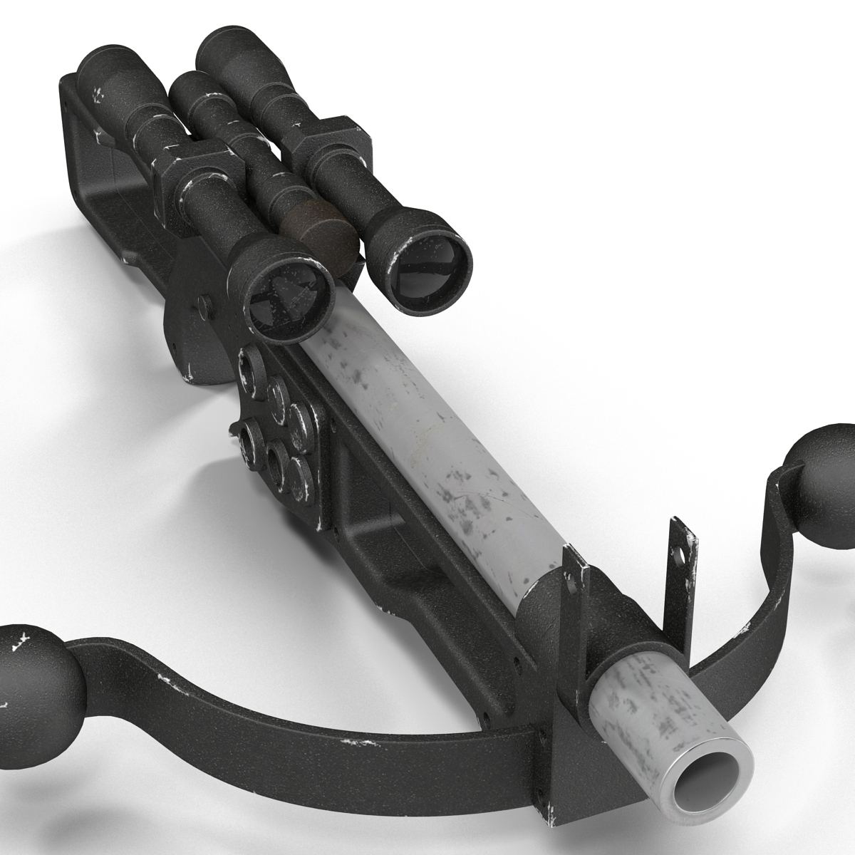 3d star wars chewbaccas bowcaster