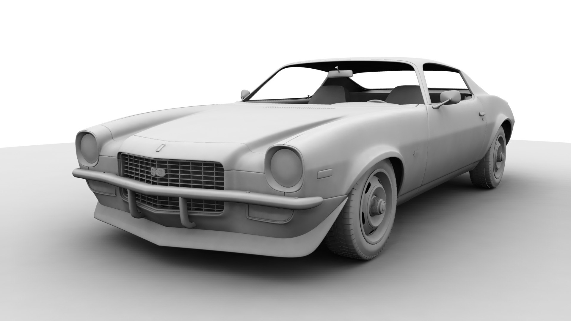Chevrolet Camaro 1970 3D Model - TurboSquid 1619766