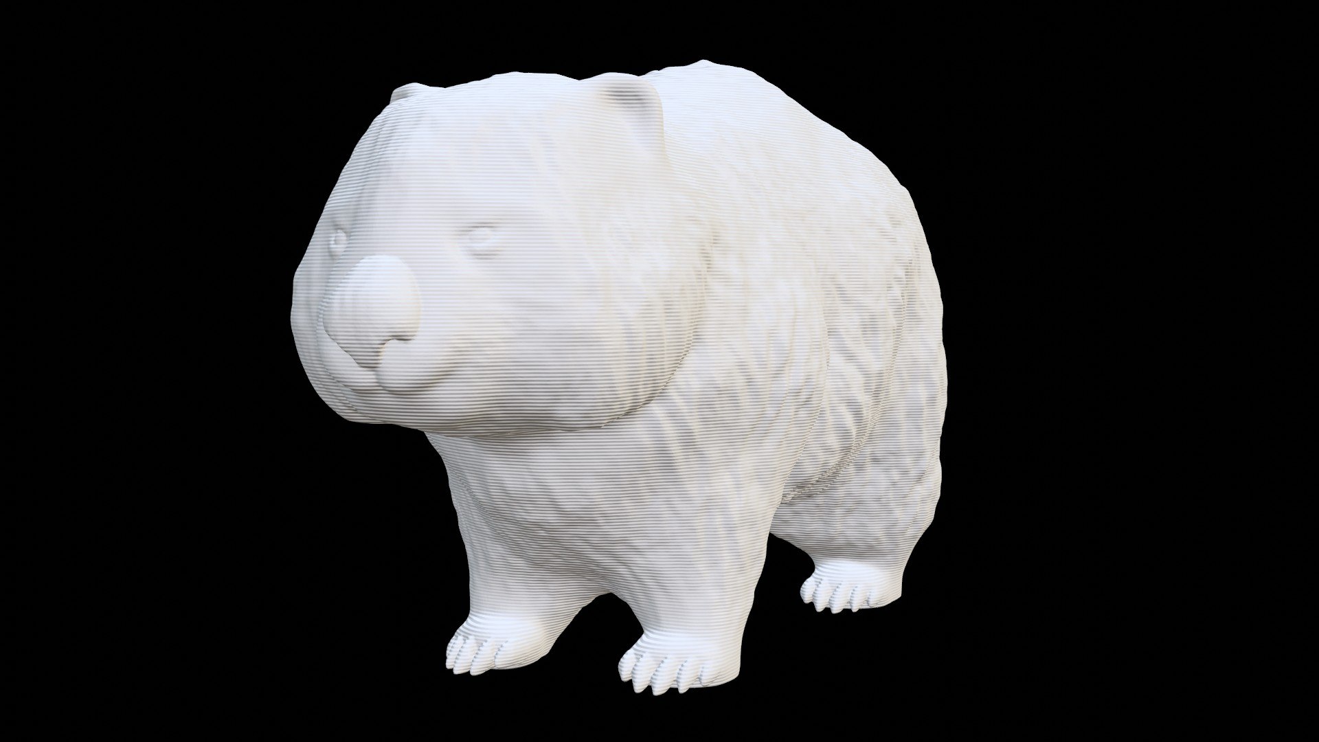 3D Australian Common Wombat - TurboSquid 2049569