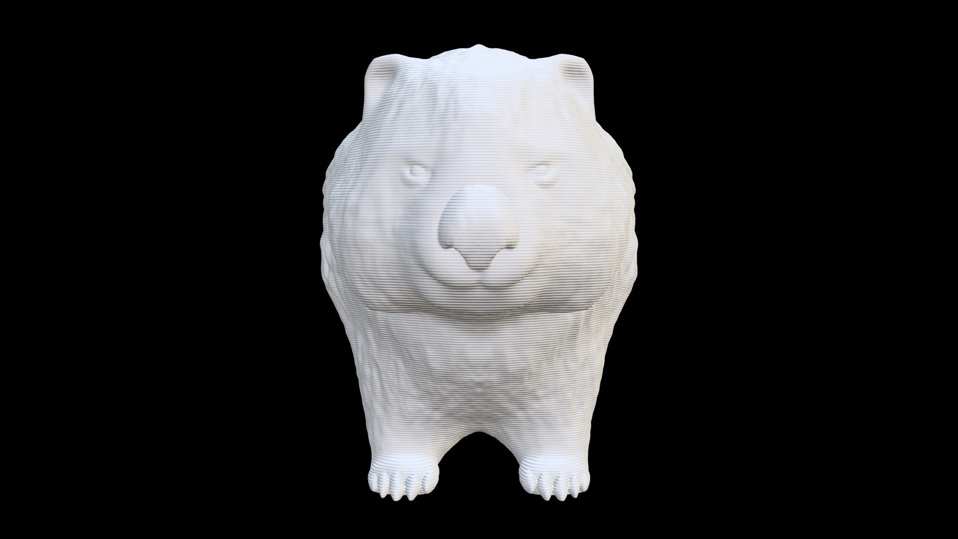3D Australian Common Wombat - TurboSquid 2049569