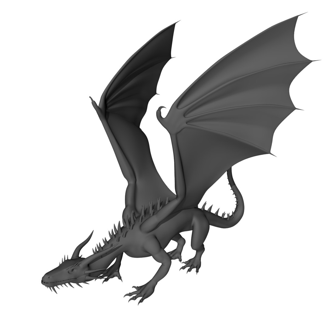 3d Dragon Model