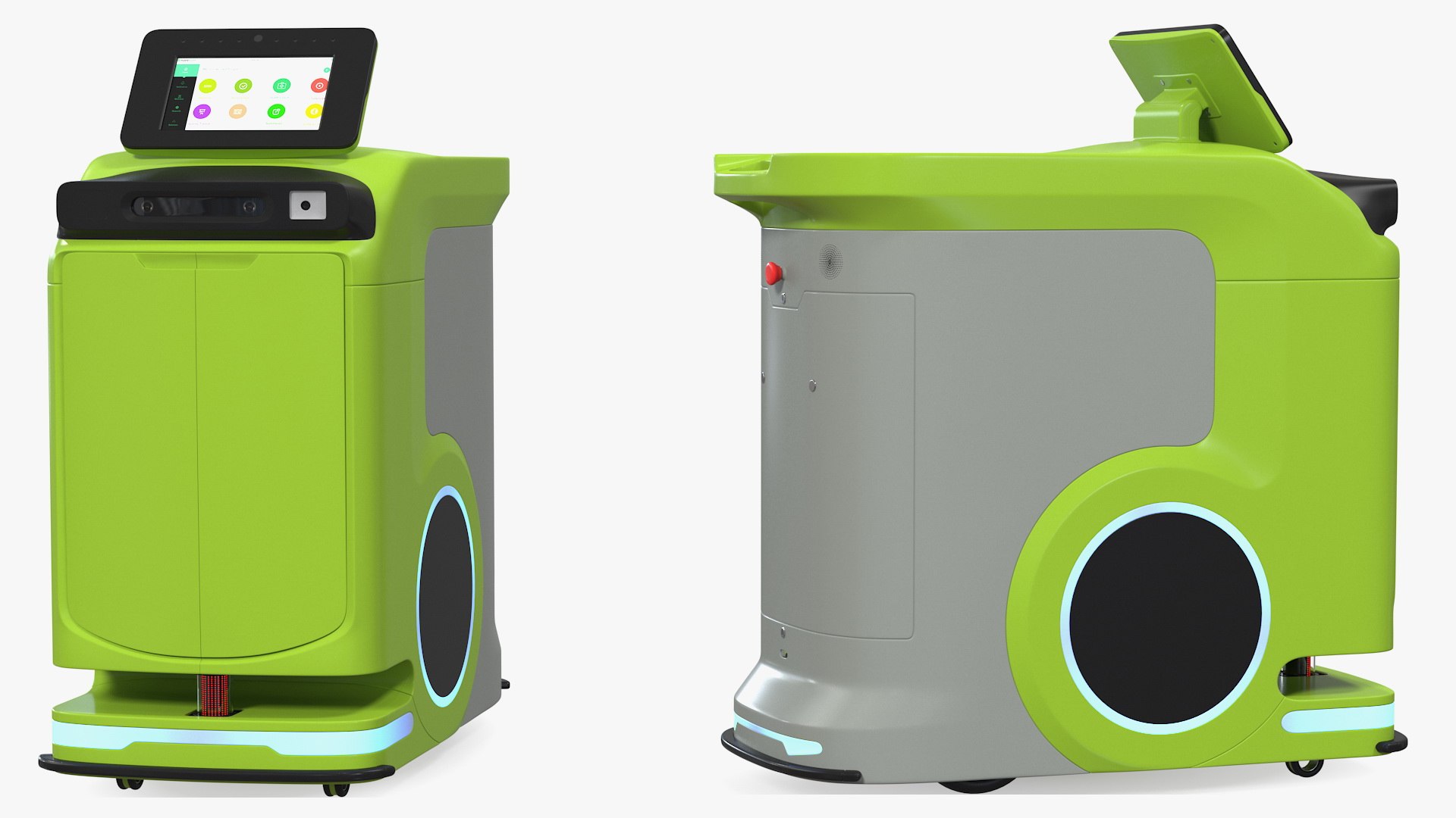 Autonomous hospital delivery robot model - TurboSquid 1596835