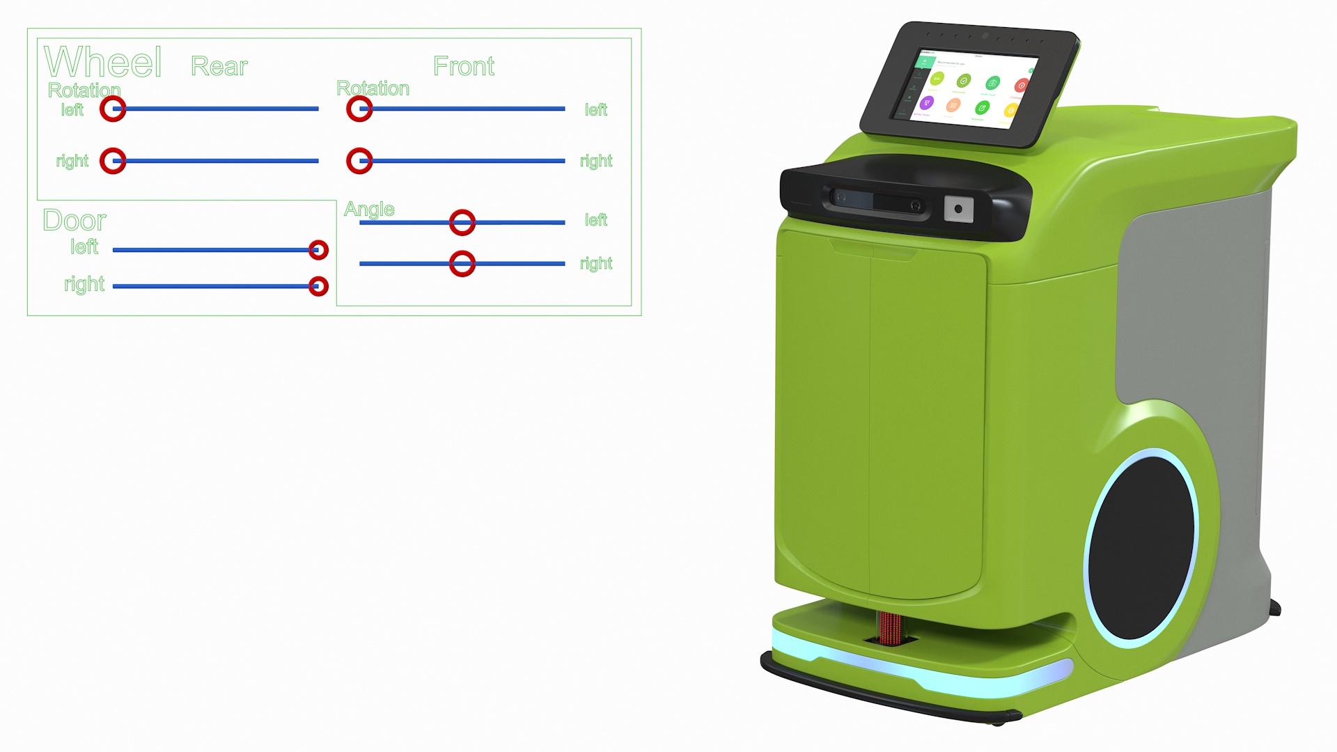 Autonomous Hospital Delivery Robot Model - TurboSquid 1596835