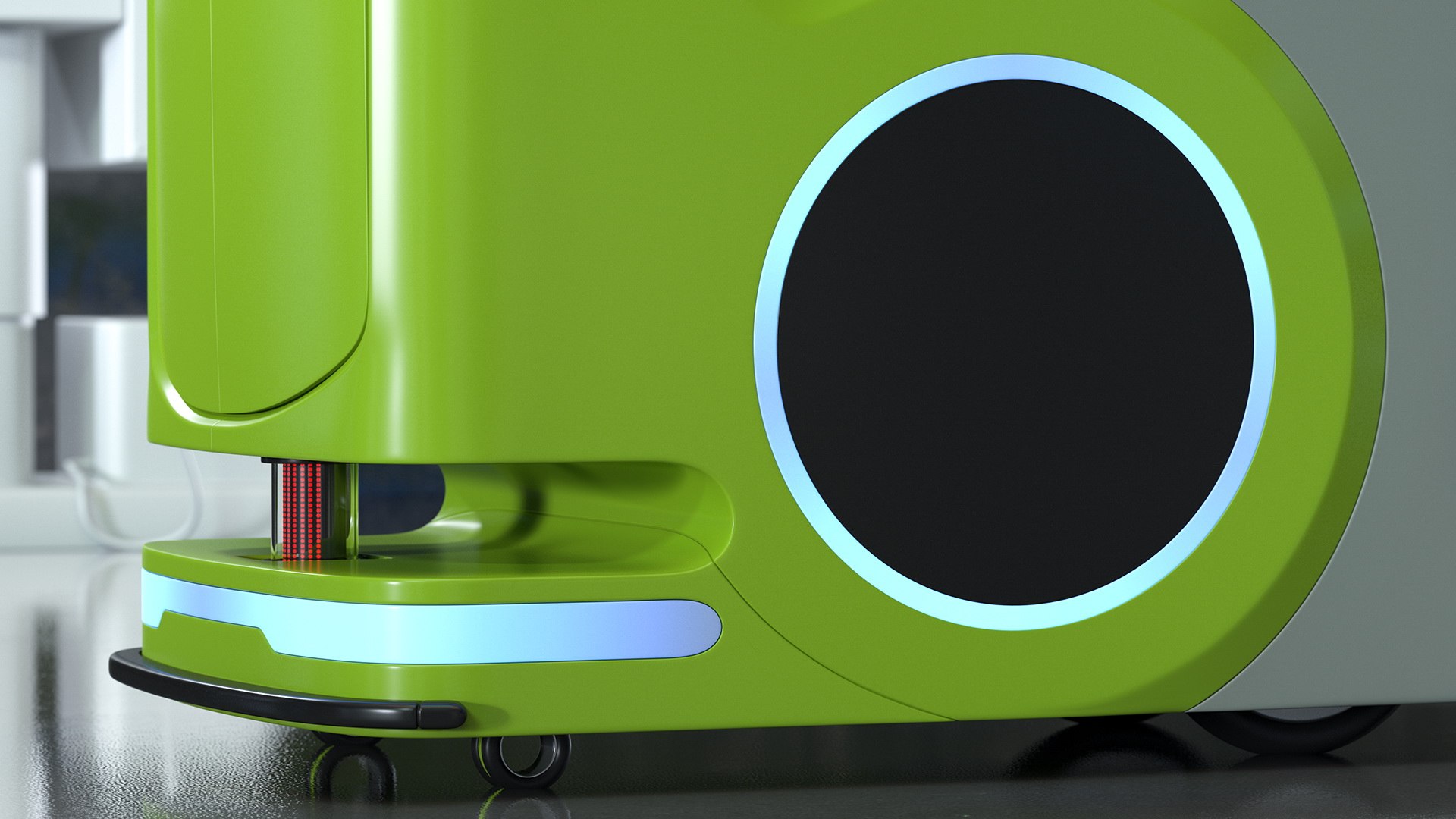 Autonomous hospital delivery robot model - TurboSquid 1596835