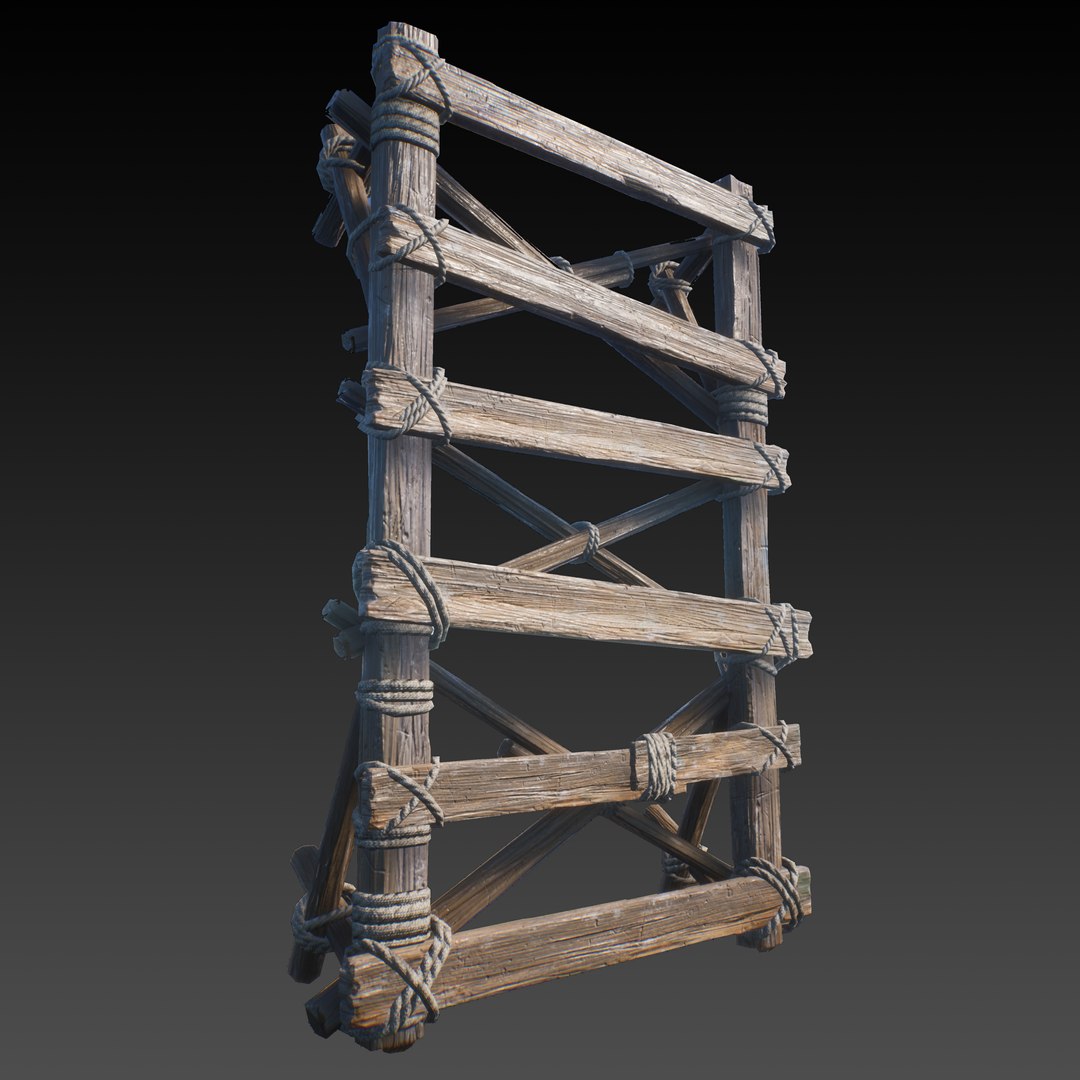 Vertical Ladder 3D Model - TurboSquid 2150457