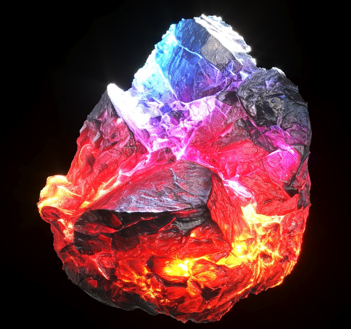 Magical Crystals Model - TurboSquid 2160048