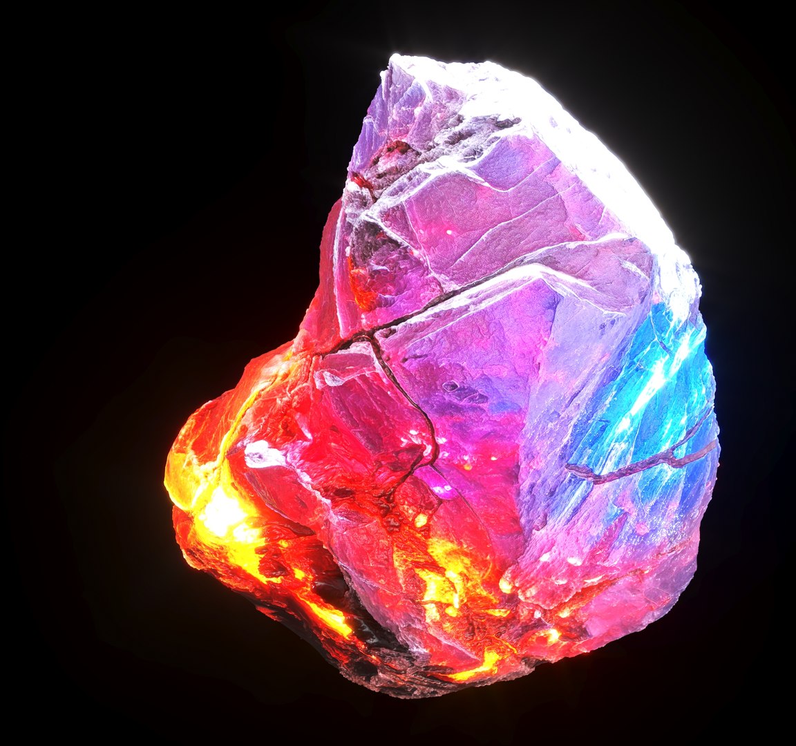 Magical Crystals Model - TurboSquid 2160048