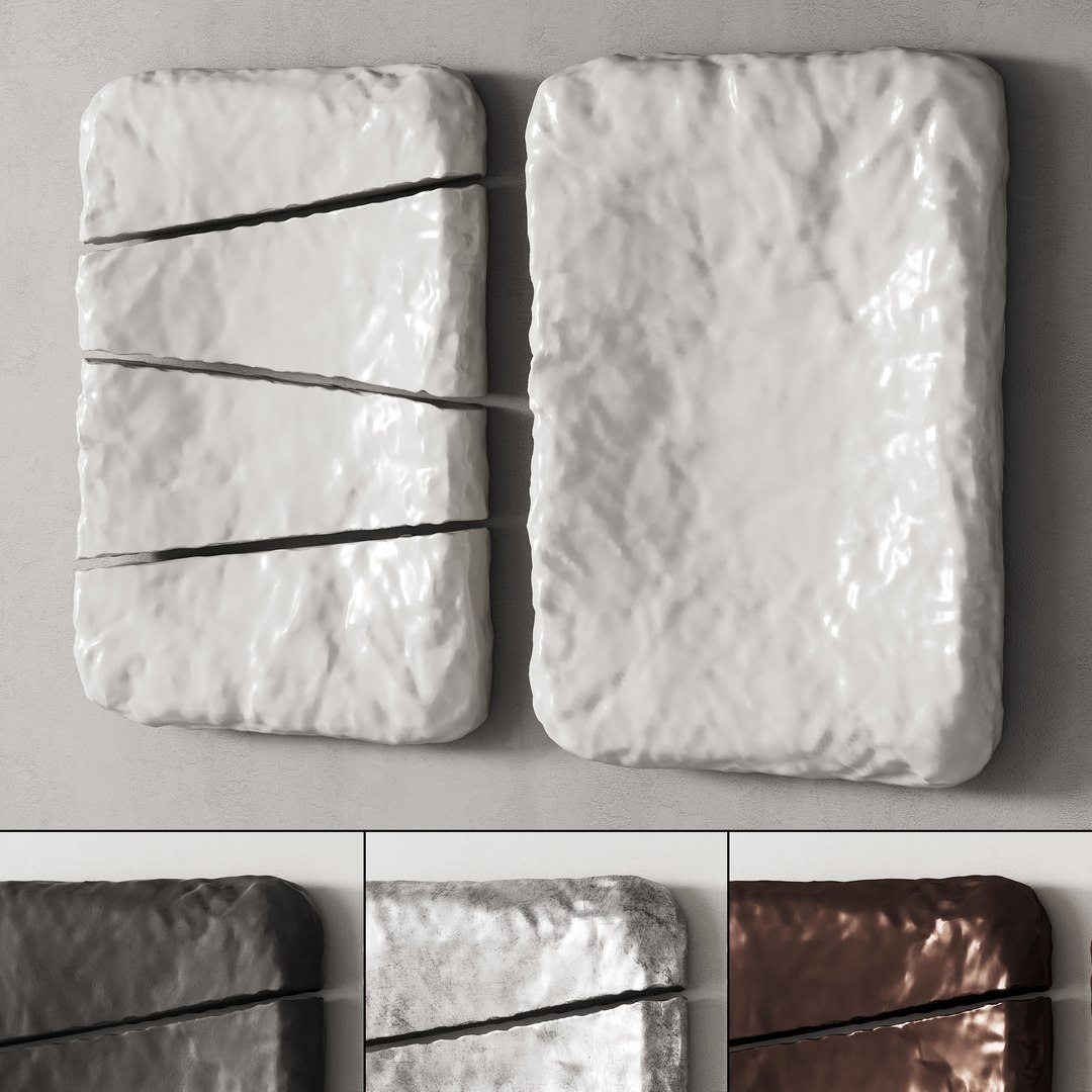 471 Decorative Wall Art 22 Abstract Sliced Stone Wall Art Object CORONA ...