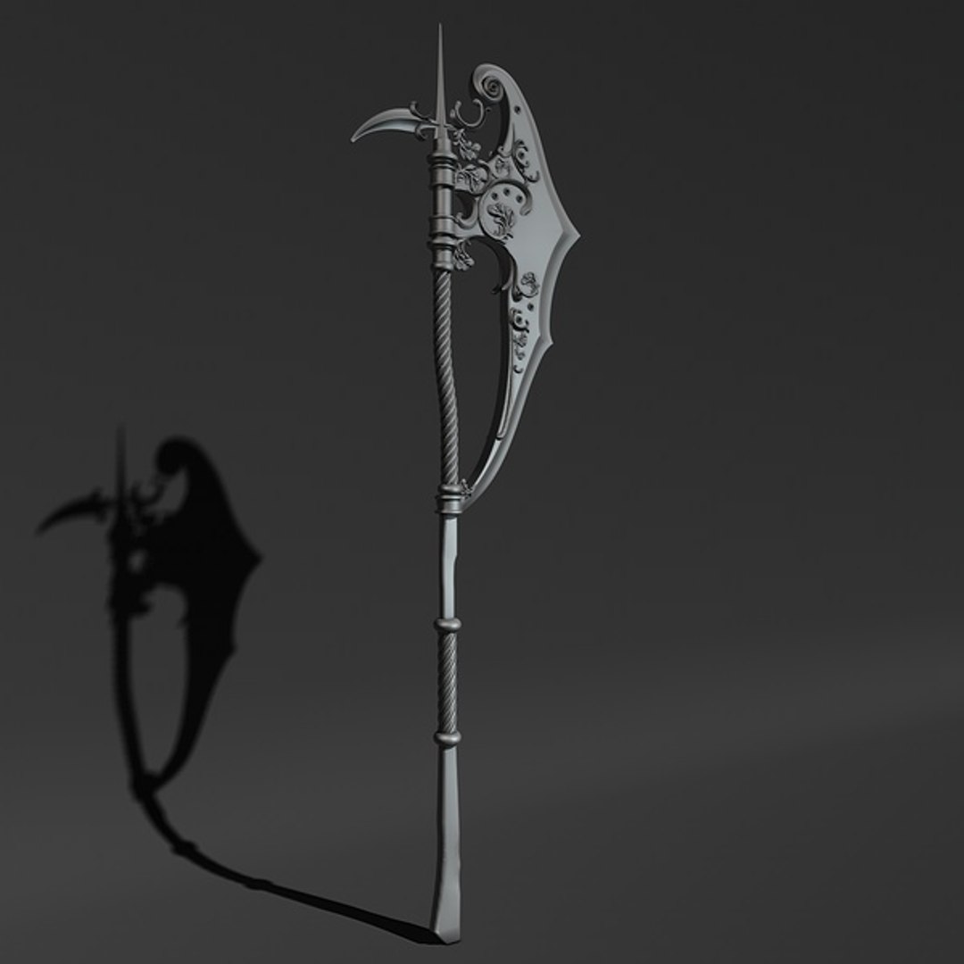 C4d Gothic Axe