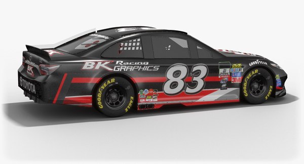 3D model bk racing nascar season - TurboSquid 1246936