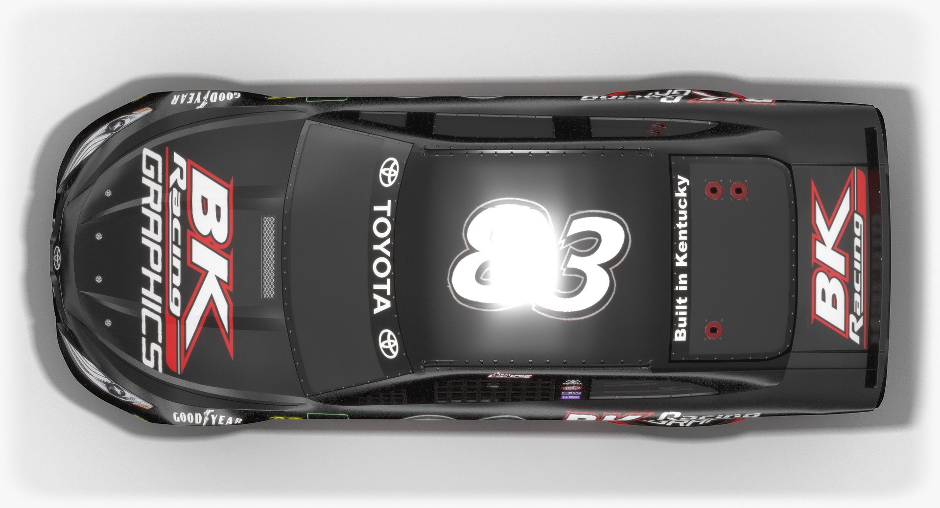 3D model bk racing nascar season - TurboSquid 1246936