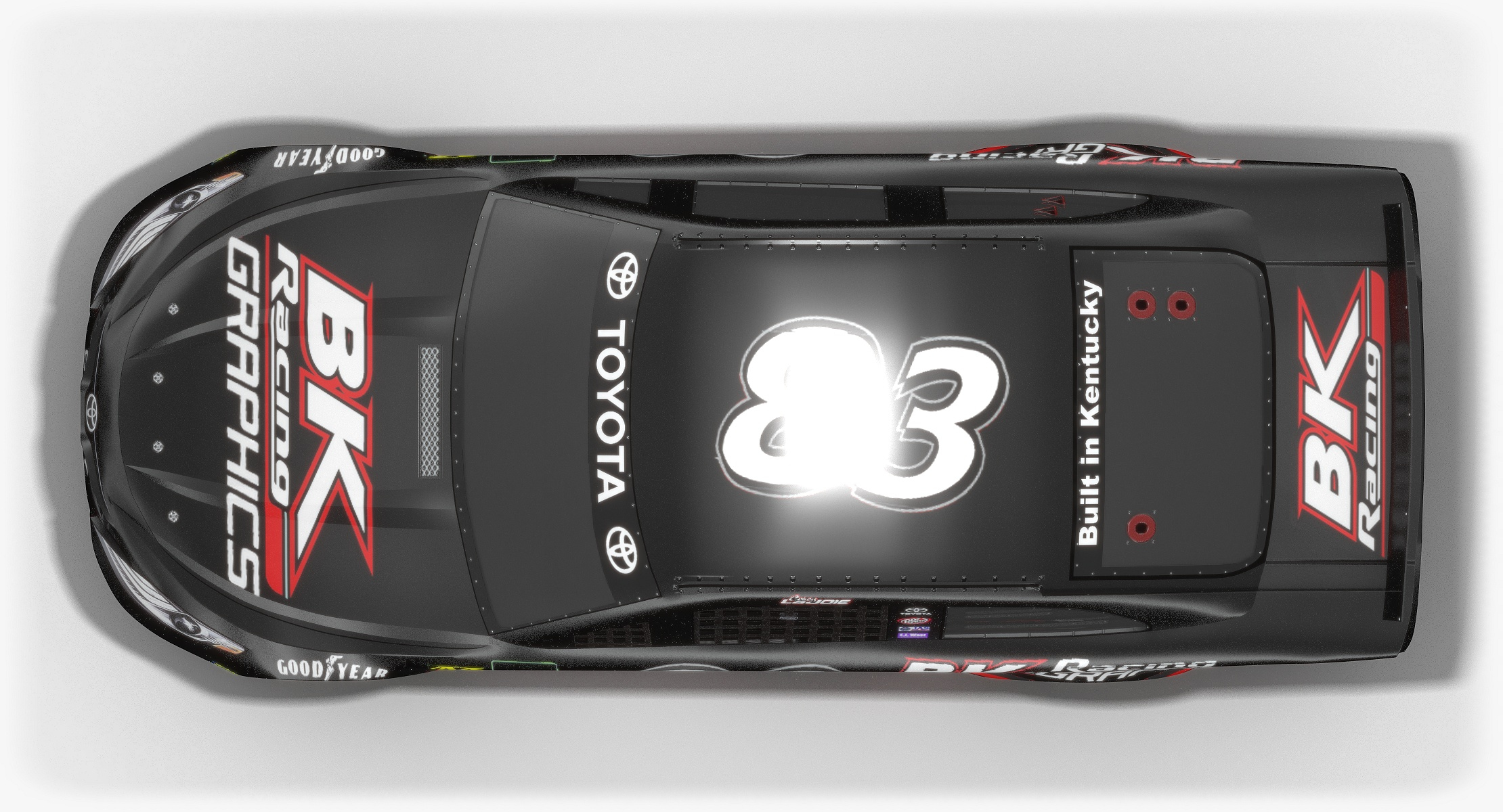 3D model bk racing nascar season - TurboSquid 1246936
