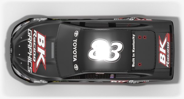 3D model bk racing nascar season - TurboSquid 1246936
