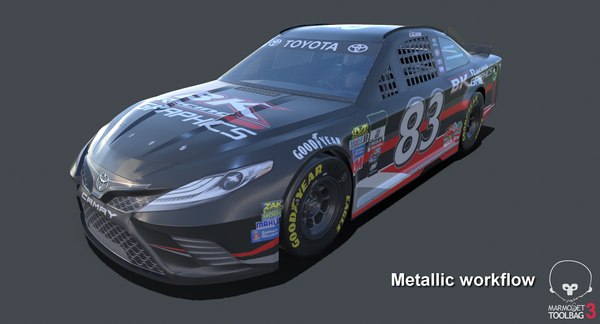 3D model bk racing nascar season - TurboSquid 1246936