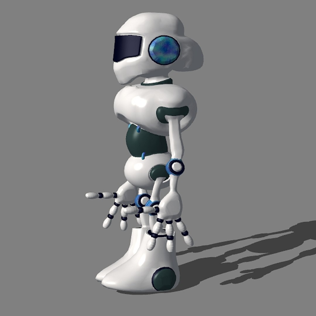 Robot Boy 3d Model