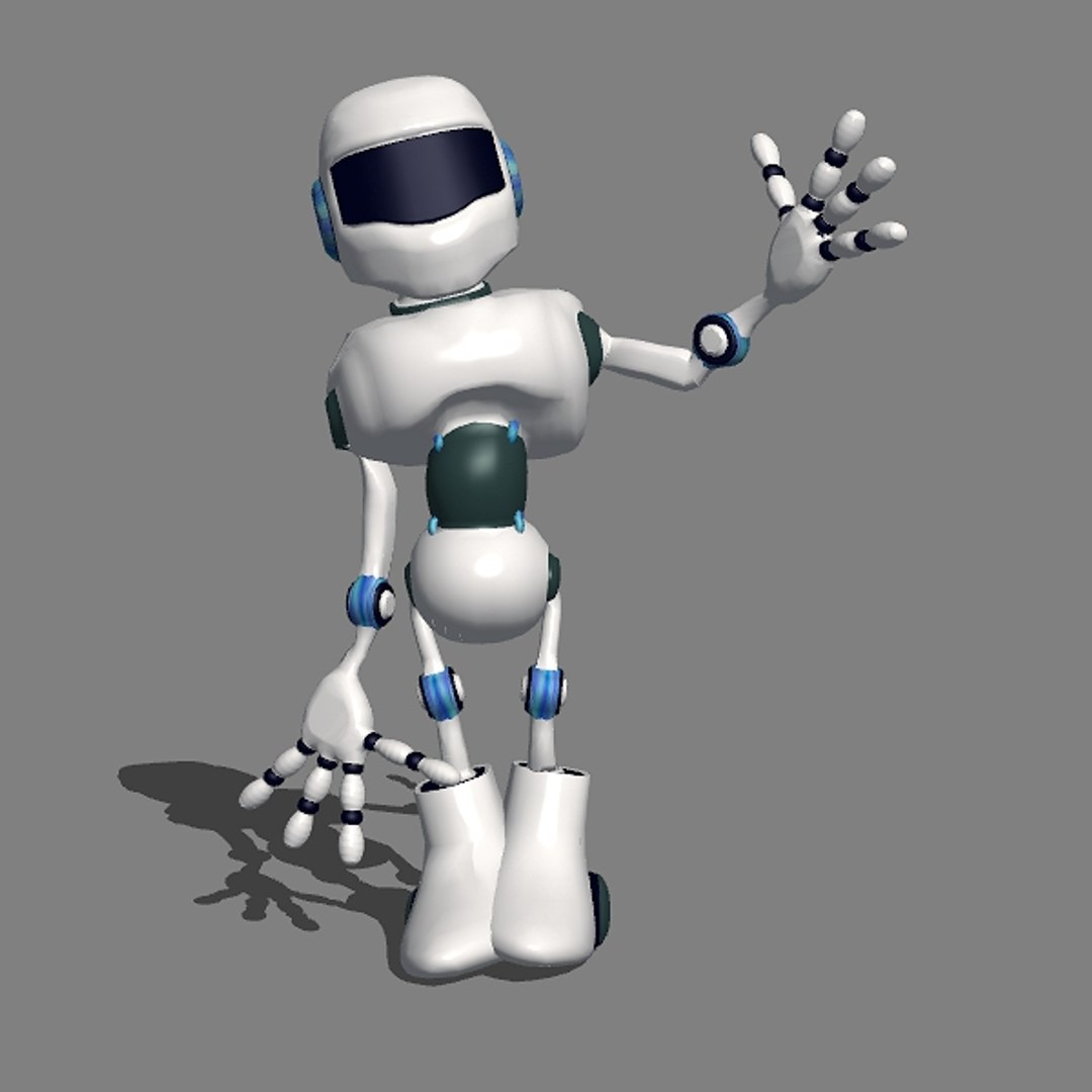 Robot Boy 3d Model