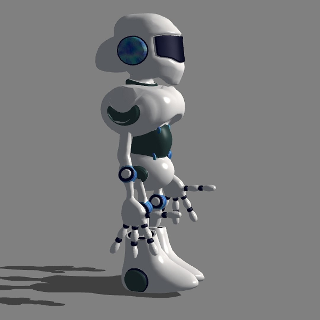 Robot Boy 3d Model