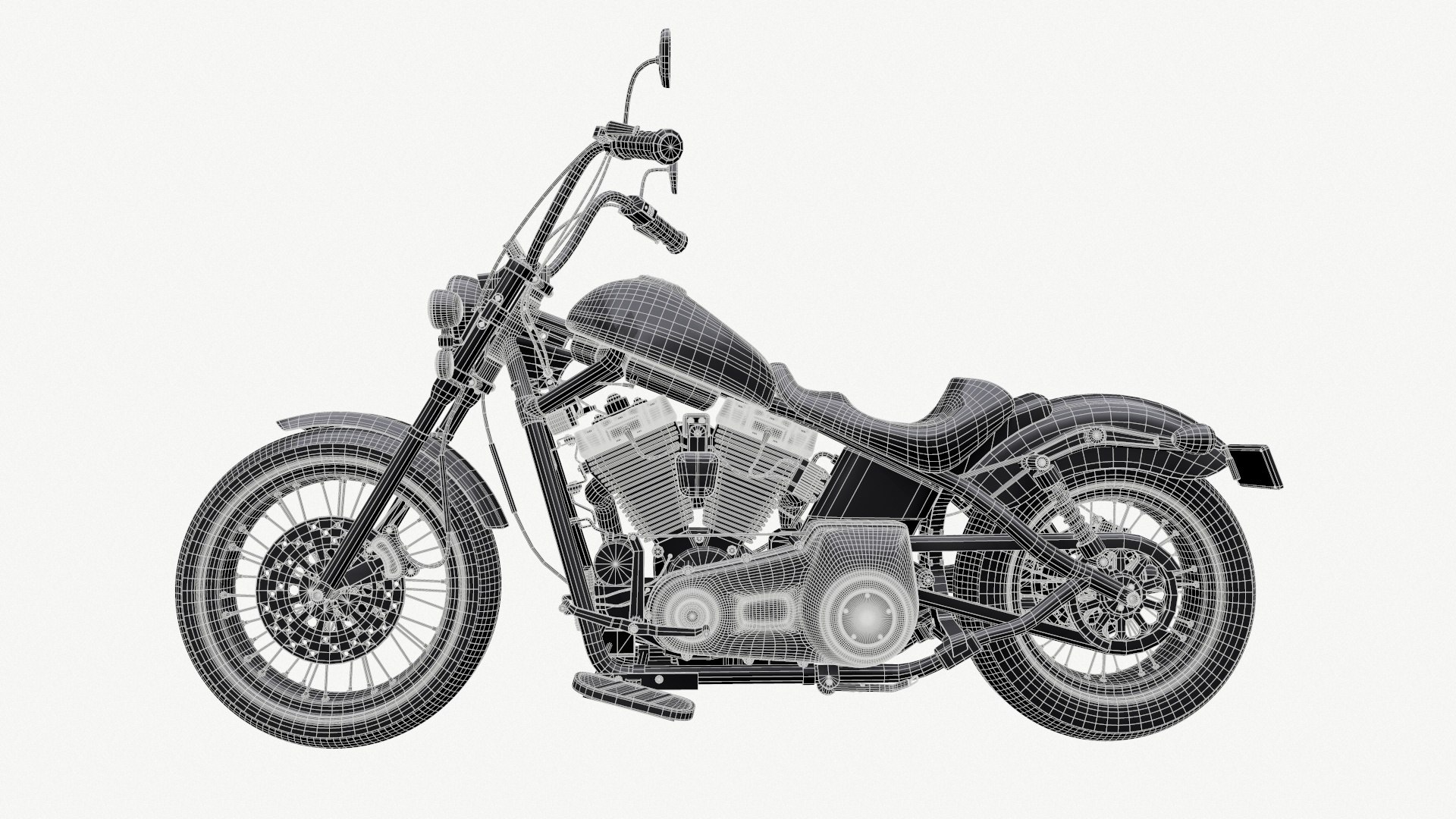 3D Motorcycle Generic Model - TurboSquid 1727272