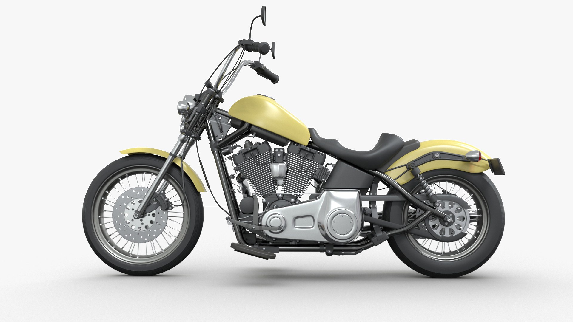 3D Motorcycle Generic Model - TurboSquid 1727272
