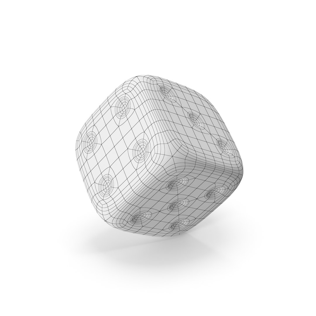 3D Red Dice Model - TurboSquid 2146418