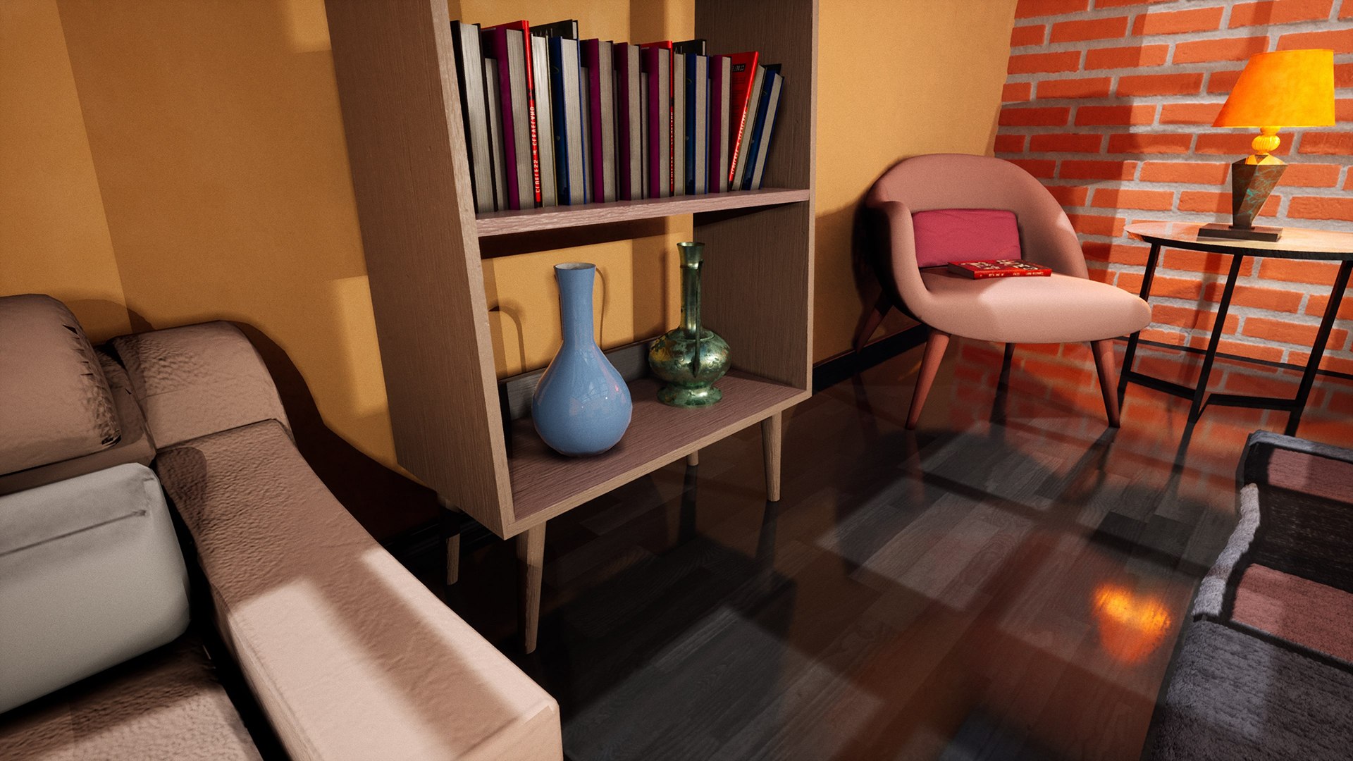 Modern Living Room Furniture Package 100 Variations 3D Model ...