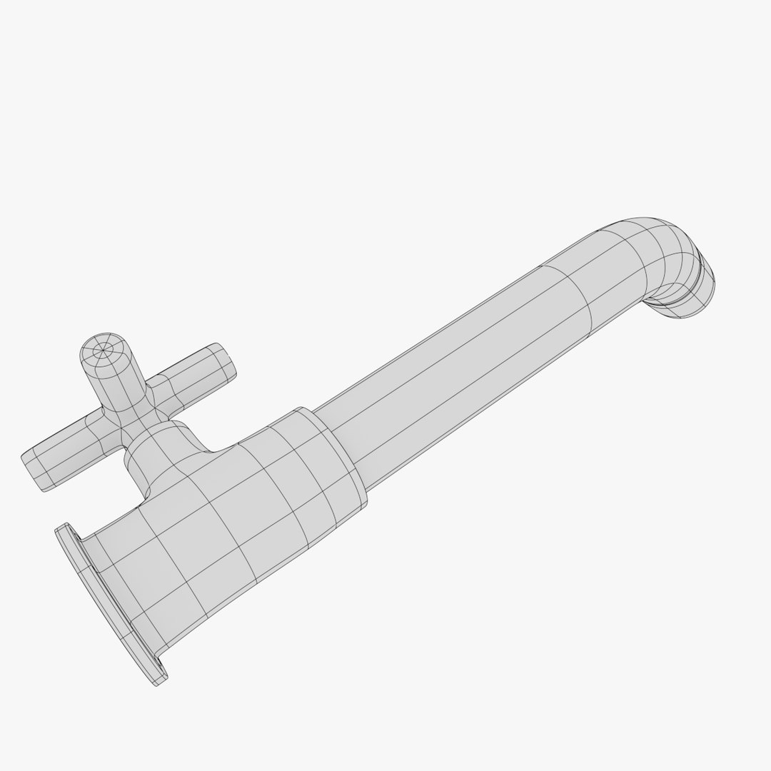 3d Water Tap Model