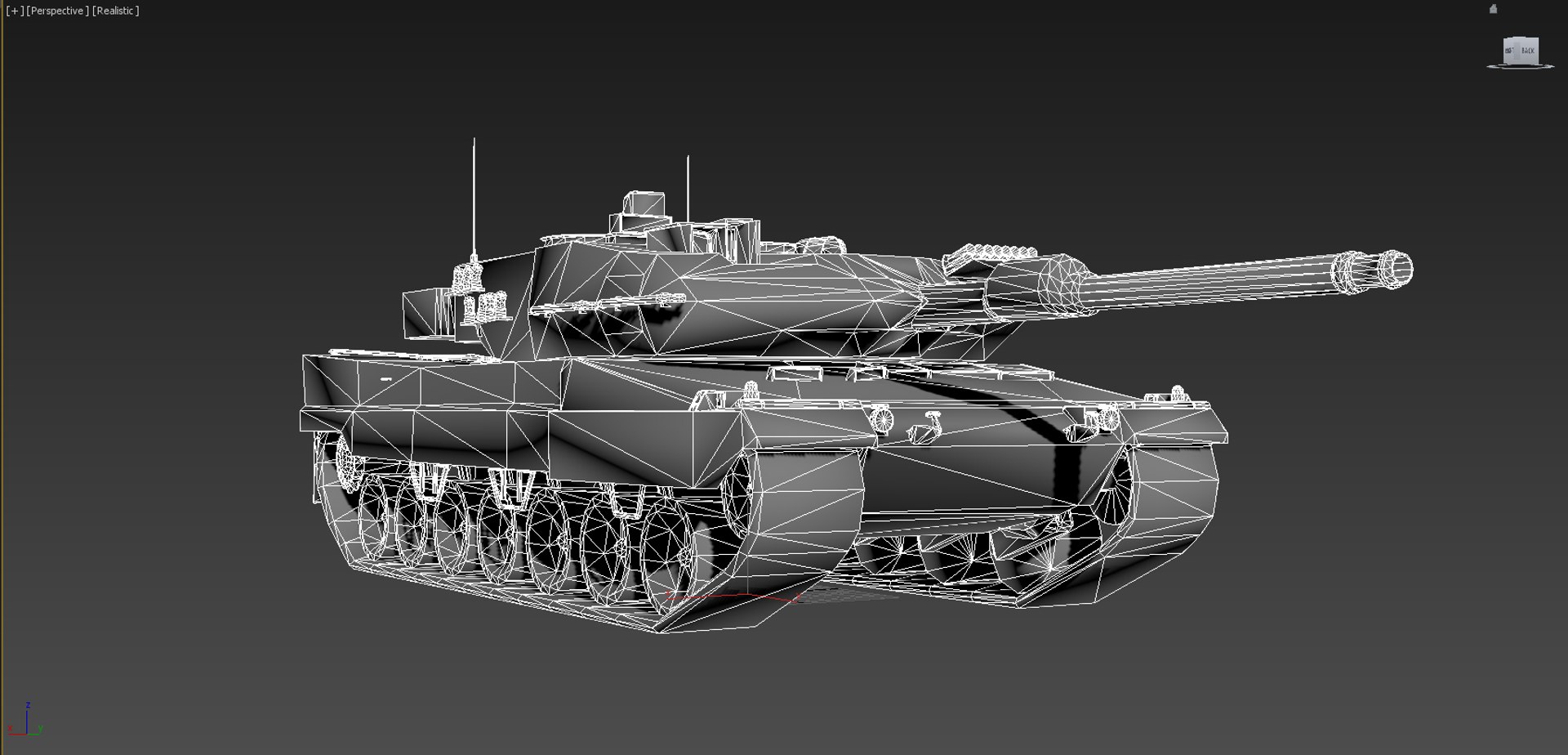 Tank 3D model - TurboSquid 1309297
