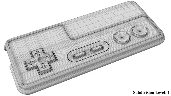 클래식 닌텐도 콘솔 2 개 3D 모델 - TurboSquid 1502343