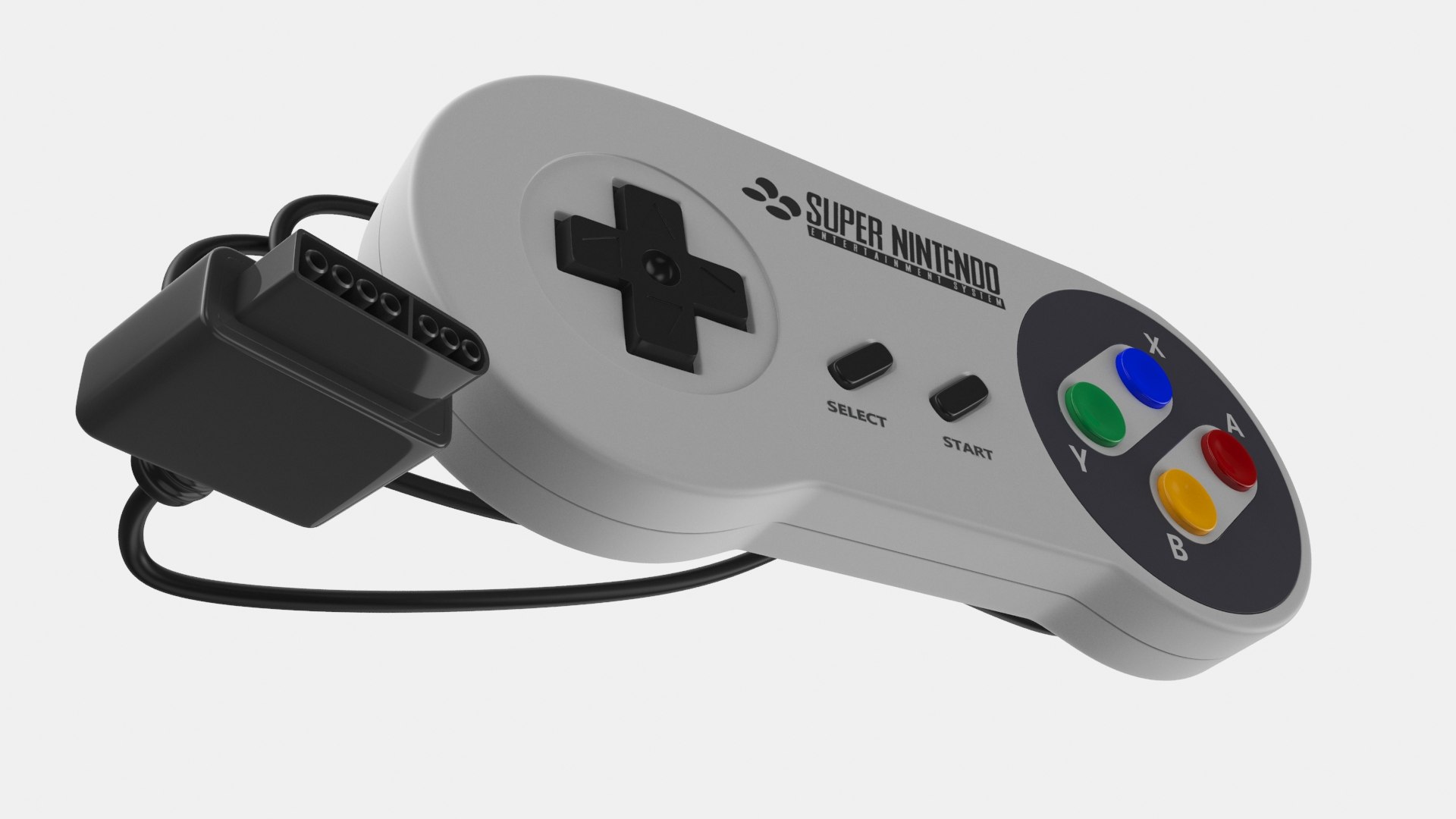 Nintendo consoles joystick 3D model - TurboSquid 1502343