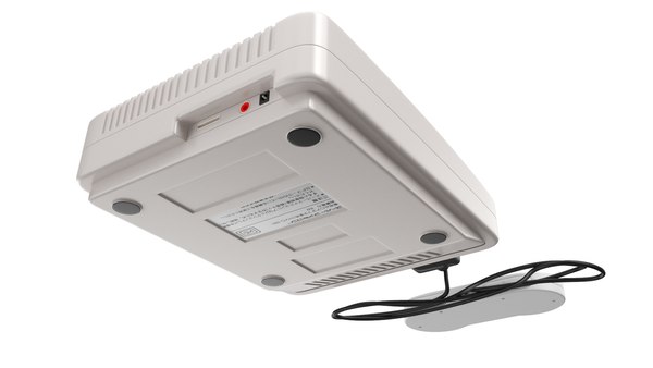 클래식 닌텐도 콘솔 2 개 3D 모델 - TurboSquid 1502343