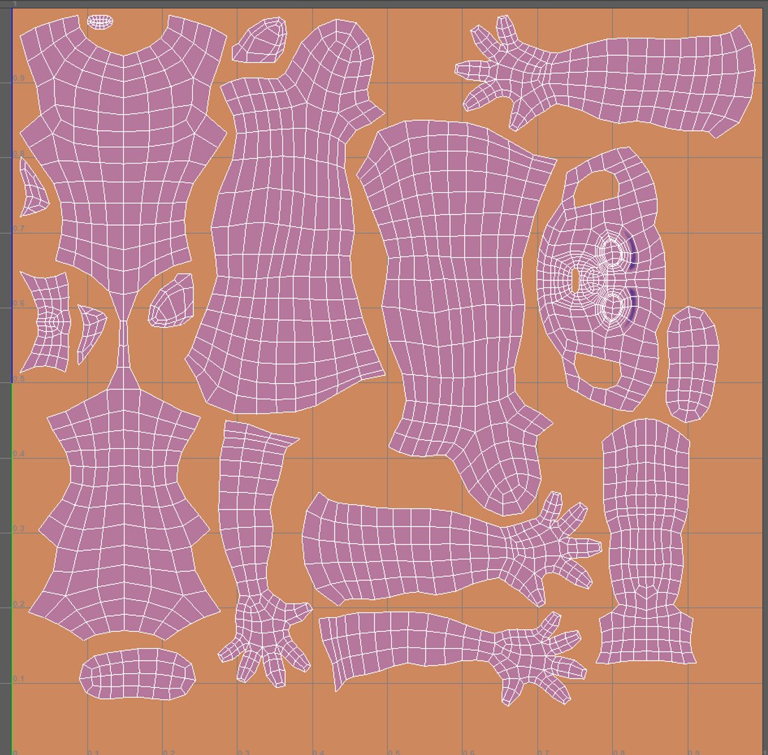 Human Base Mesh 3d Model