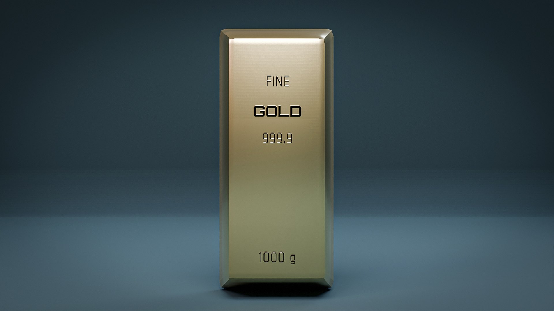Gold Bar Model - TurboSquid 2208999