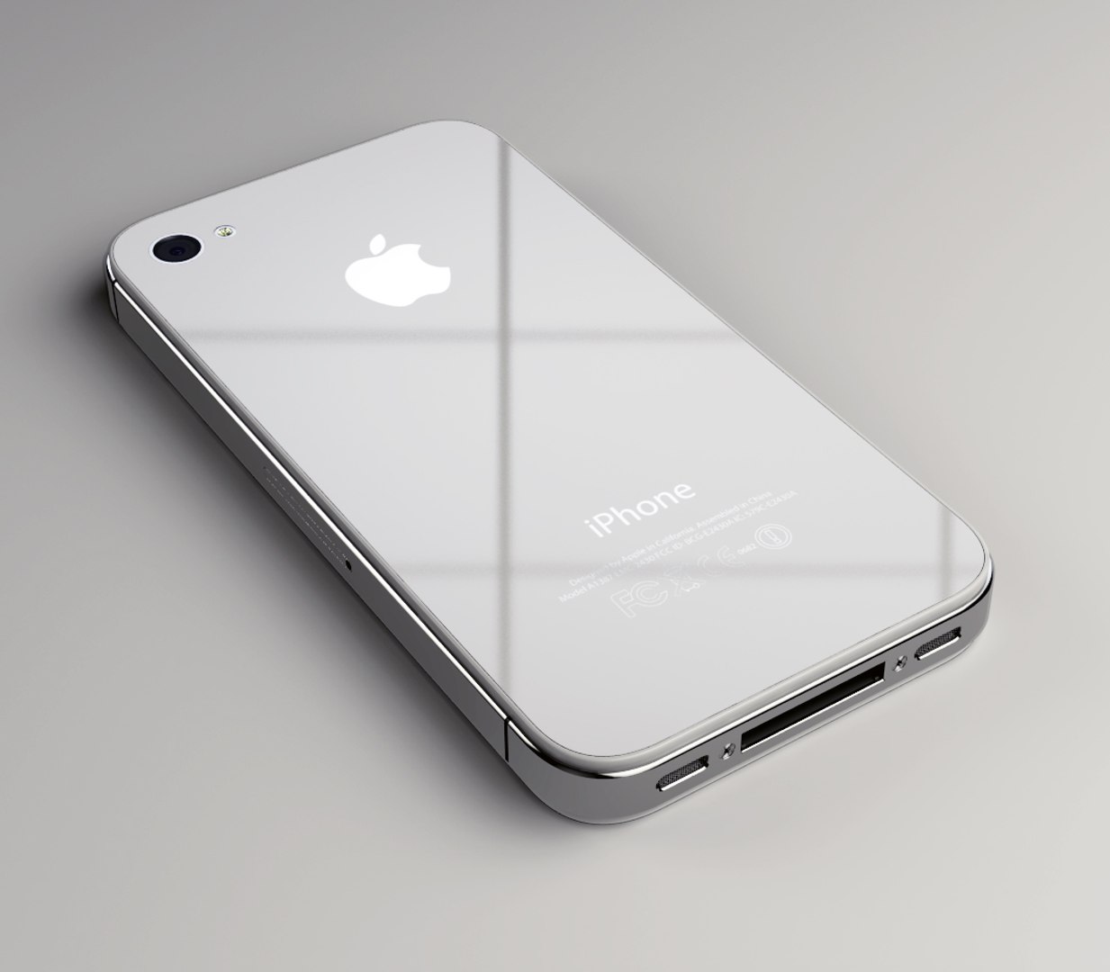 3d iphone 4s model