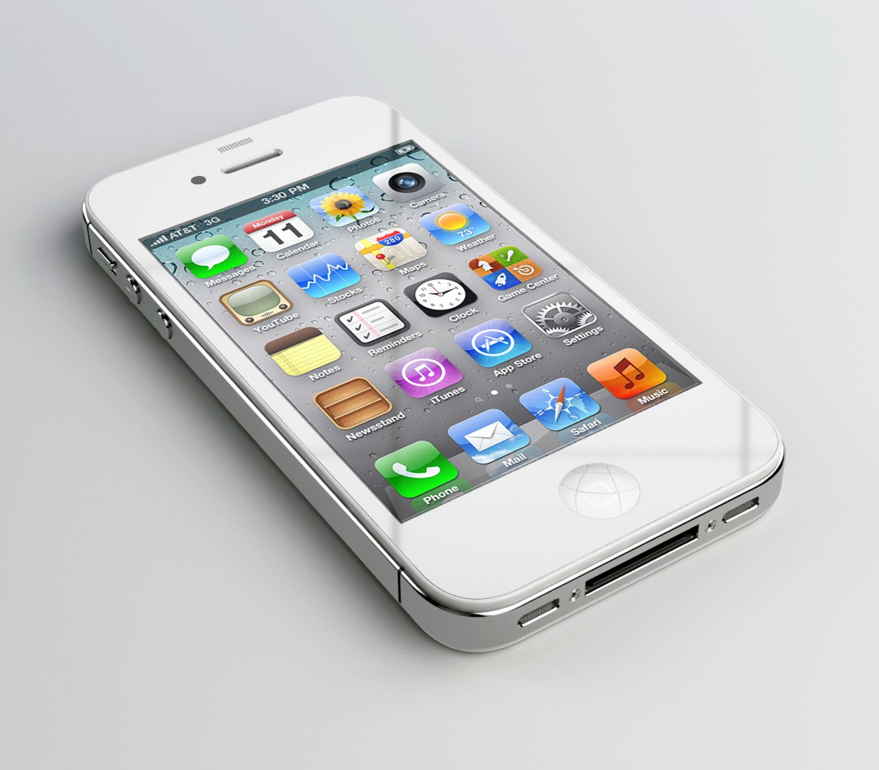3d iphone 4s model