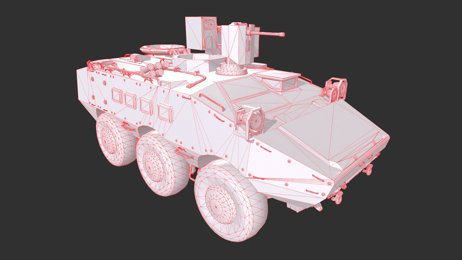 Generic APC - IFV 3D Model - TurboSquid 1849770