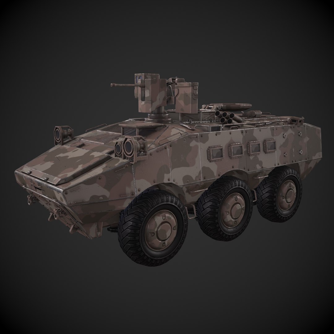Generic APC - IFV 3D Model - TurboSquid 1849770