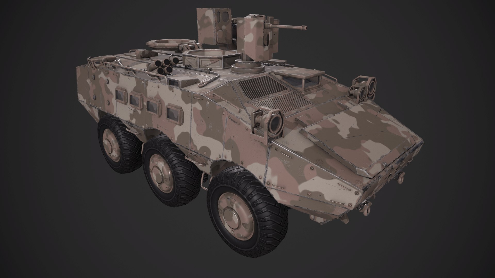 Generic APC - IFV 3D Model - TurboSquid 1849770