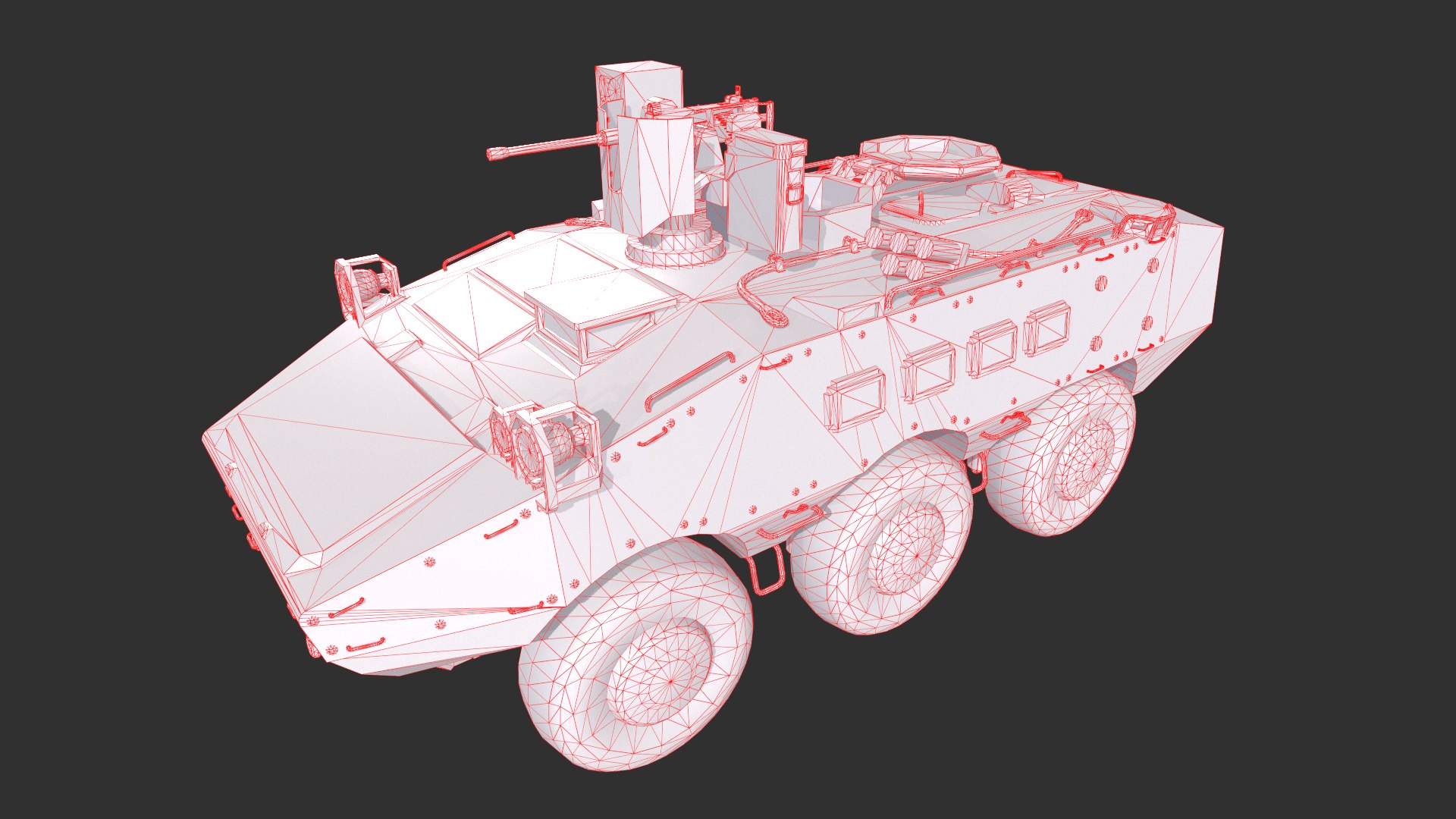 Generic APC - IFV 3D Model - TurboSquid 1849770