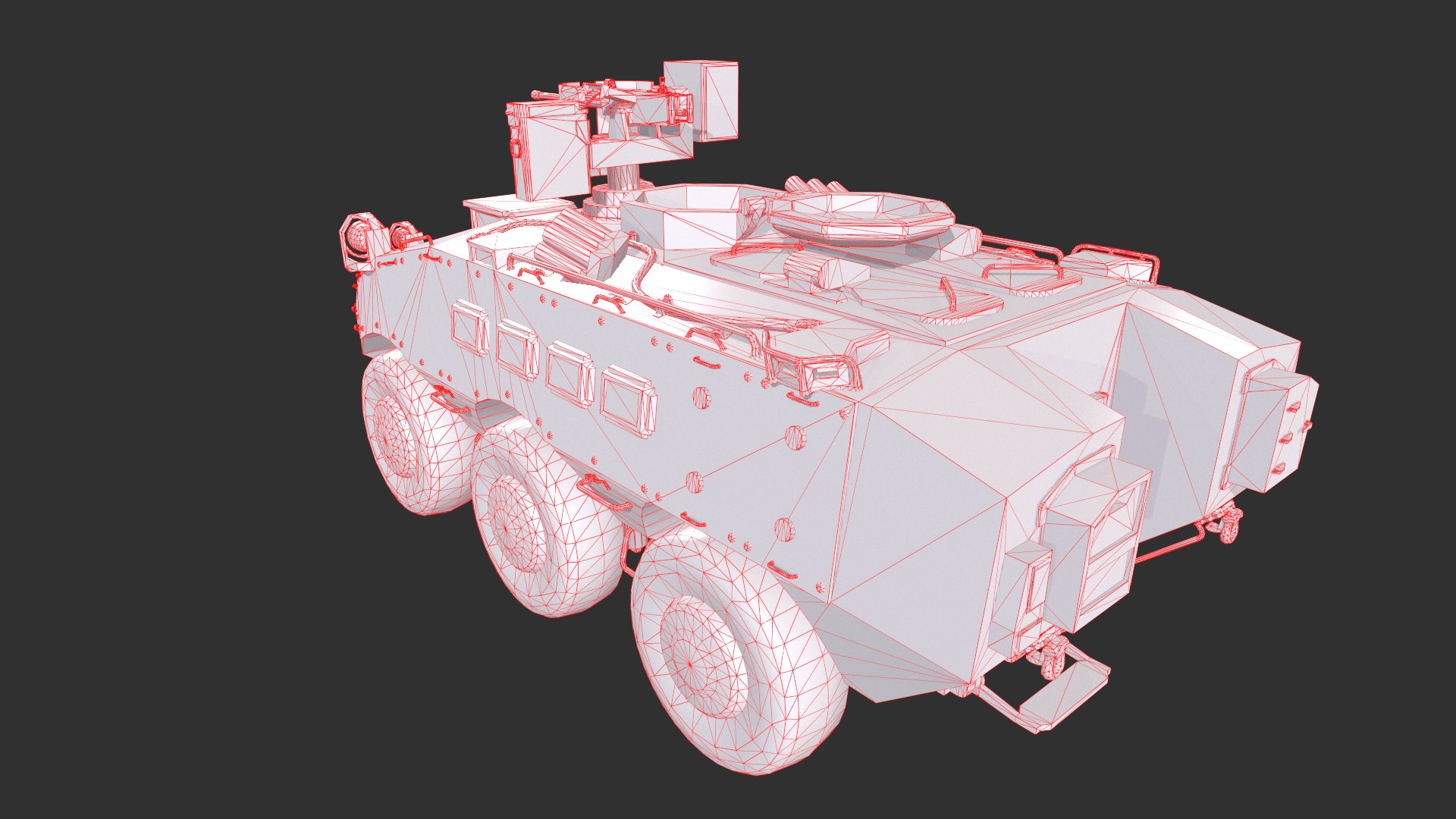 Generic APC - IFV 3D Model - TurboSquid 1849770