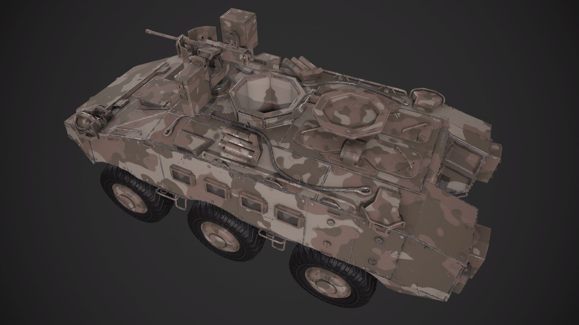 Generic APC - IFV 3D Model - TurboSquid 1849770