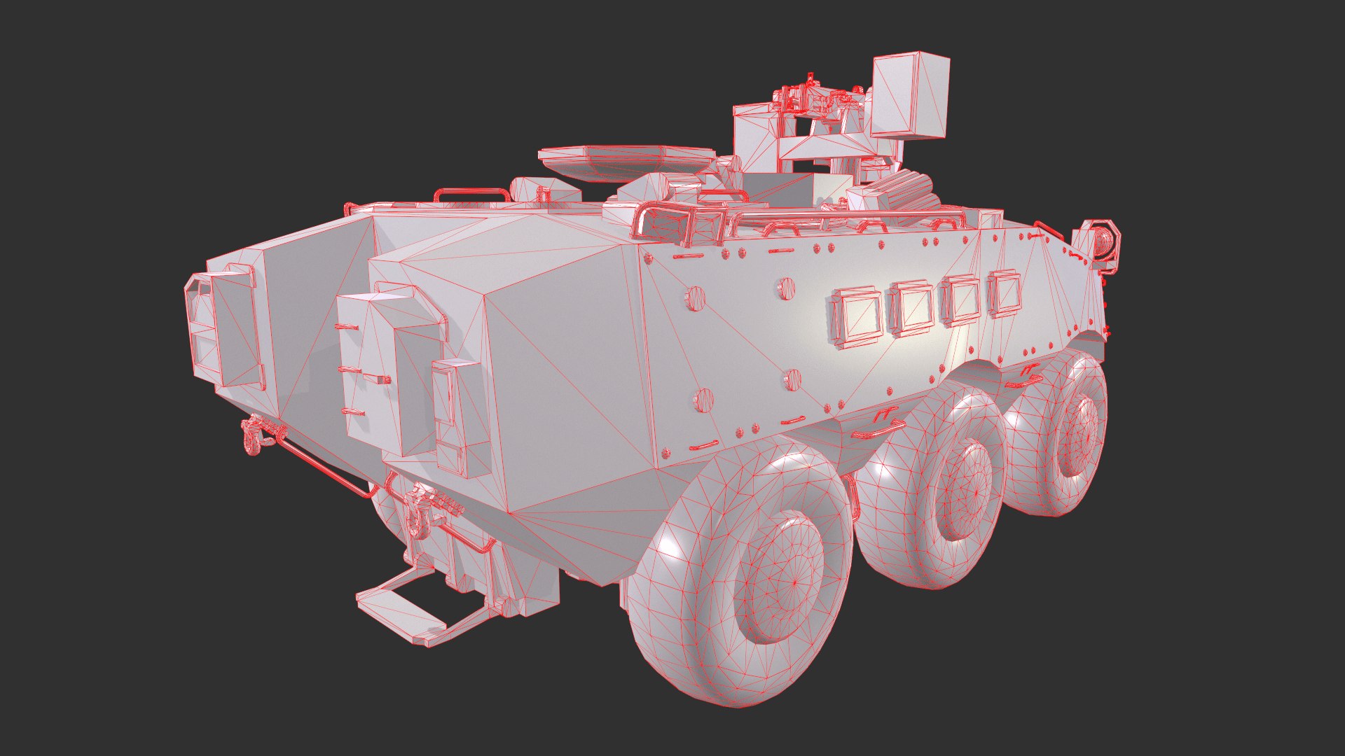 Generic APC - IFV 3D Model - TurboSquid 1849770