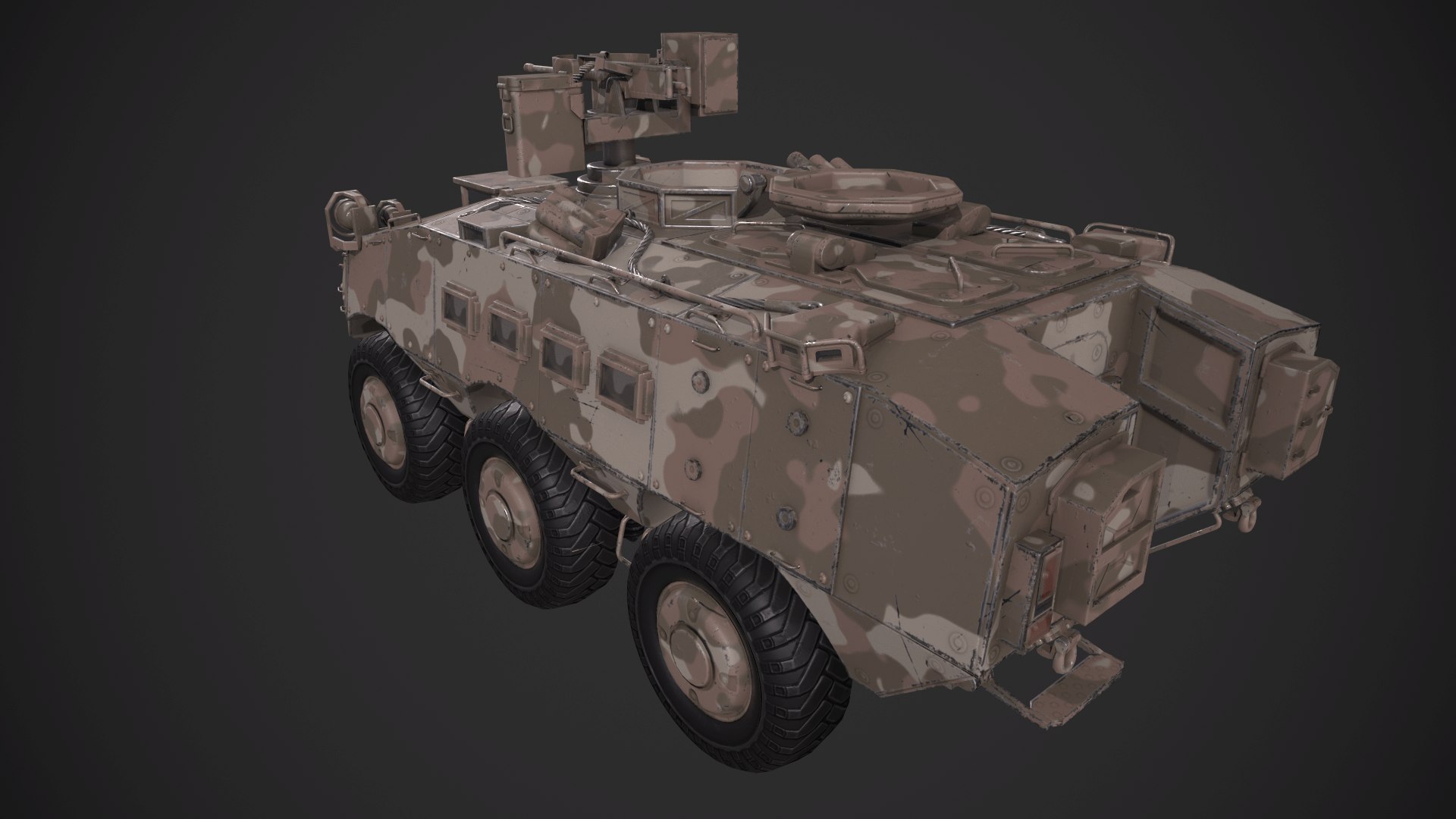 Generic APC - IFV 3D Model - TurboSquid 1849770