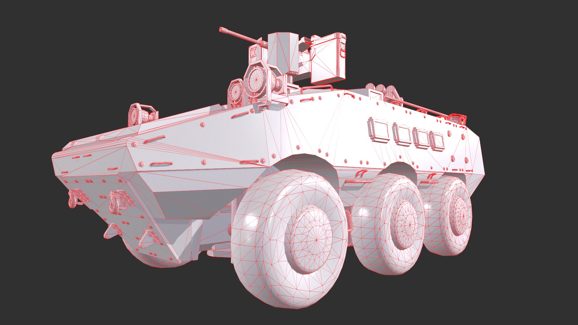 Generic APC - IFV 3D Model - TurboSquid 1849770