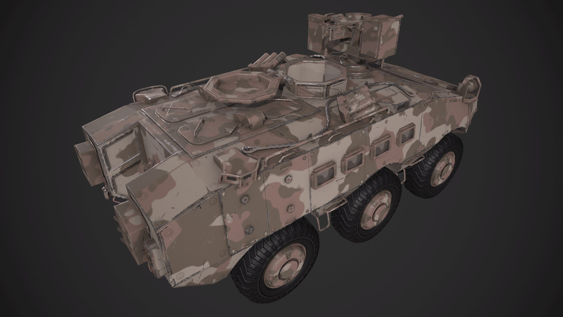 Generic APC - IFV 3D Model - TurboSquid 1849770