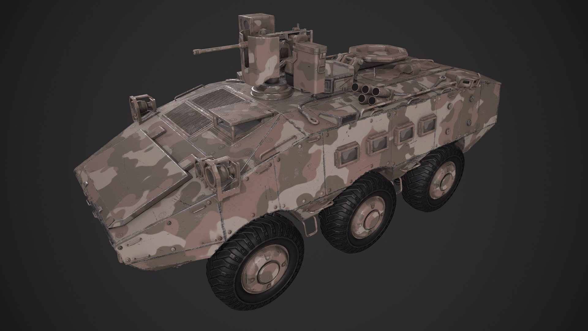 Generic APC - IFV 3D Model - TurboSquid 1849770
