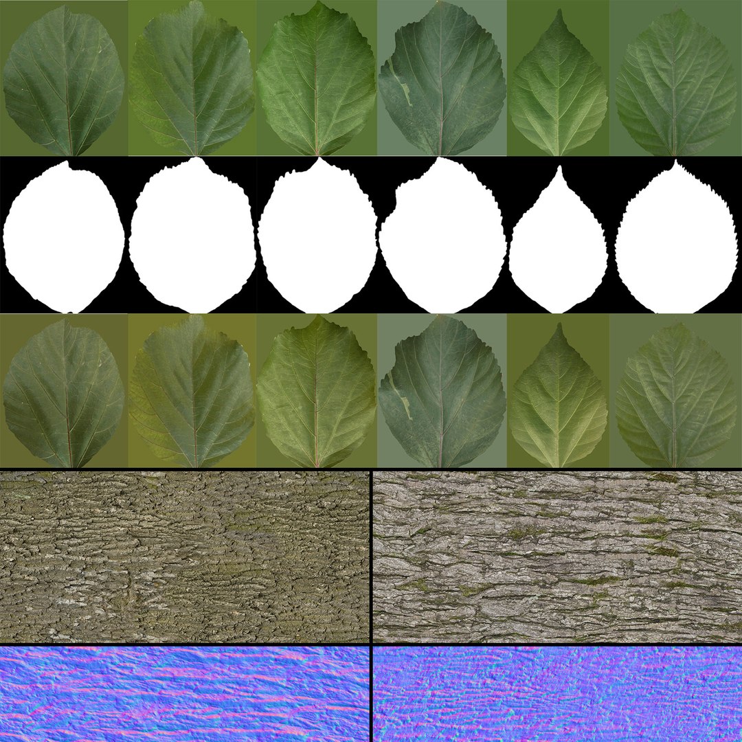 Trees Pack 3d Obj