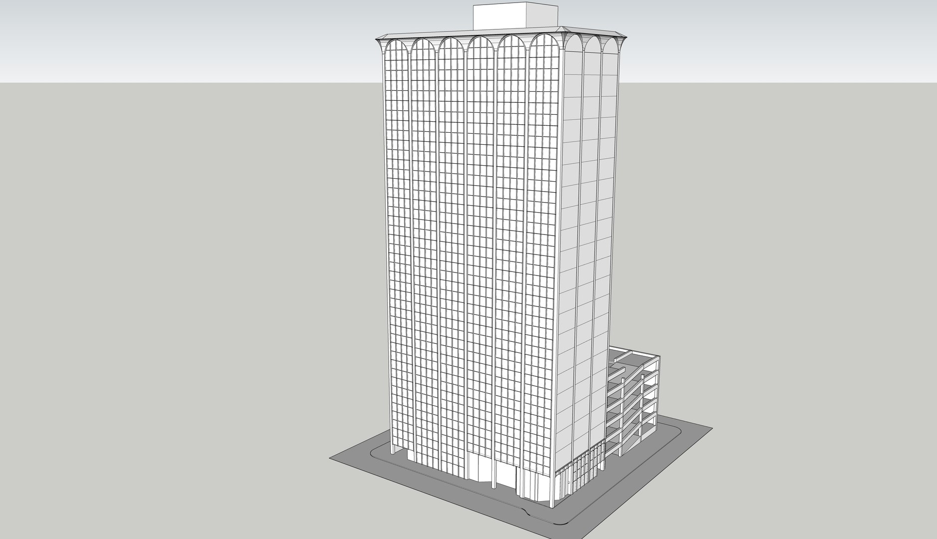 3D Grant-Deneau Tower - TurboSquid 2228072