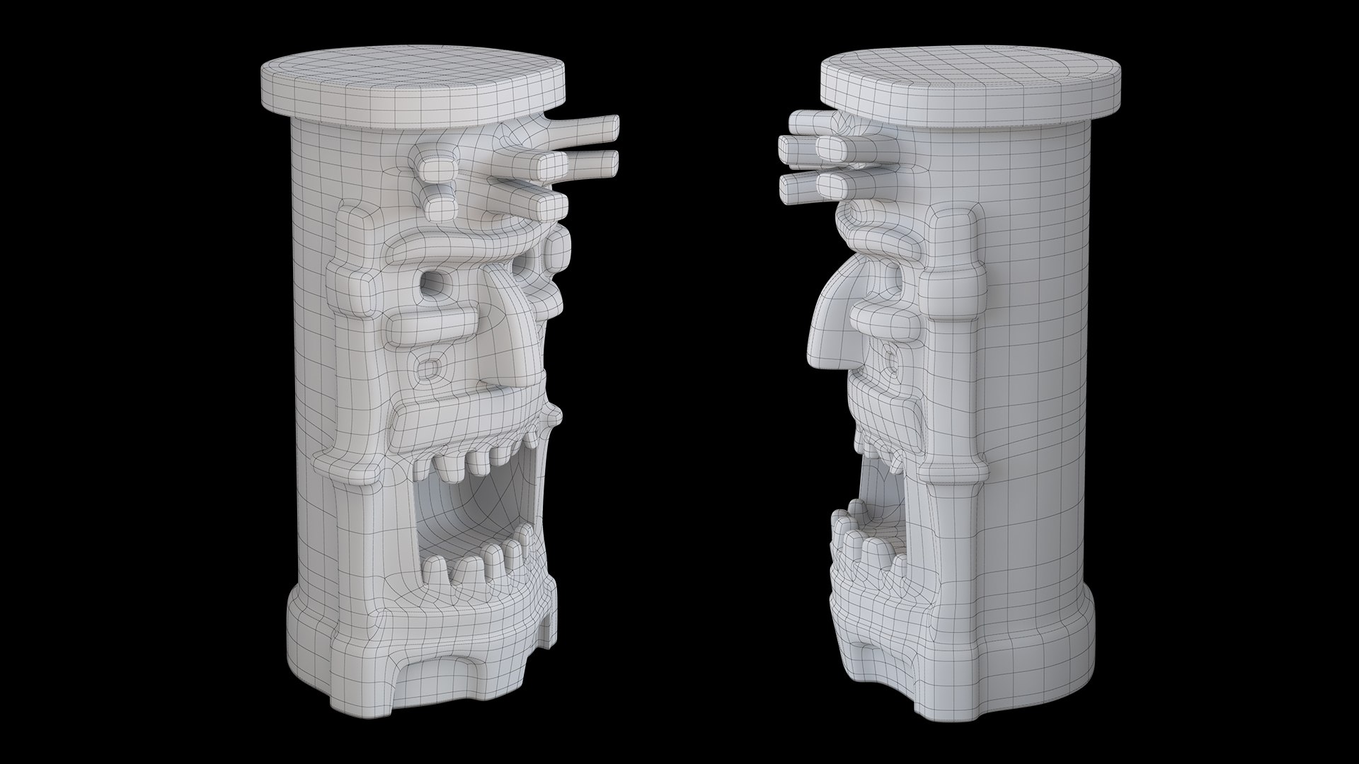Totem 3D Model - TurboSquid 1706853