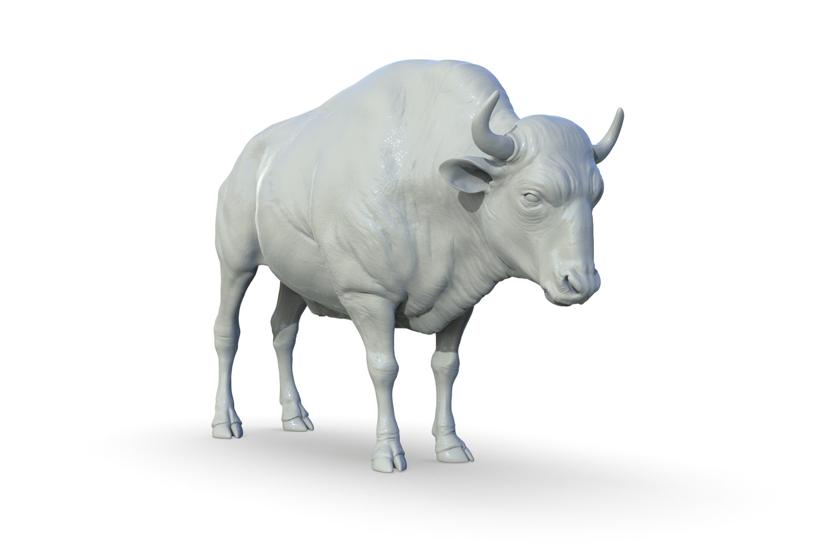 3D Bison - TurboSquid 2205851