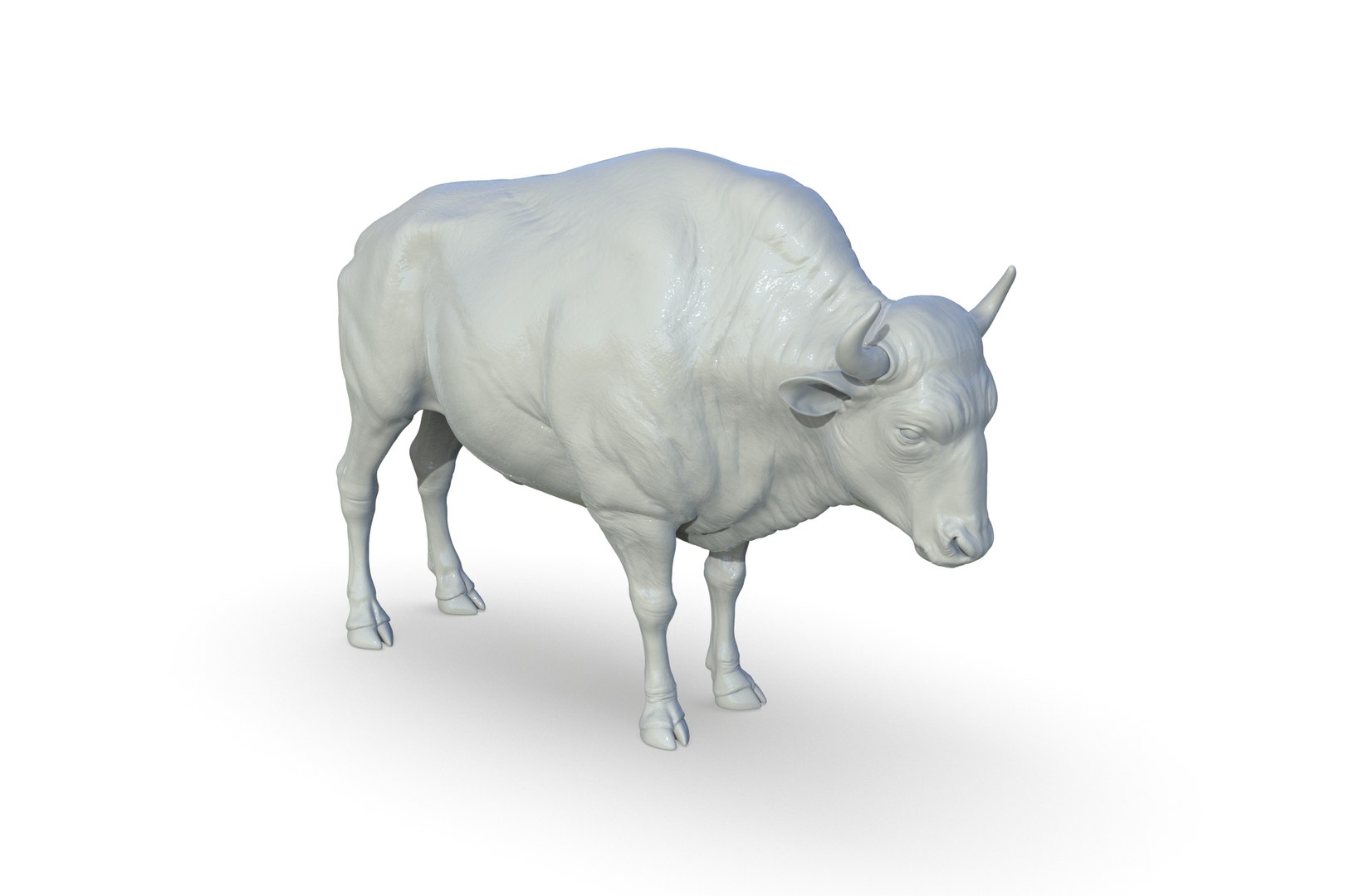3D Bison - TurboSquid 2205851